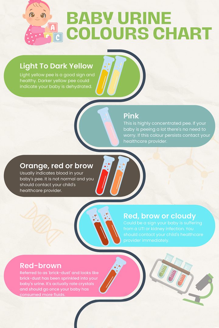 Baby Urine Color Chart: What is Normal and What Not? - The Digital Parents